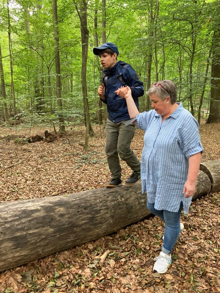 Die O4 in der Waldschule im Bucher Forst – Stephanus-Schule