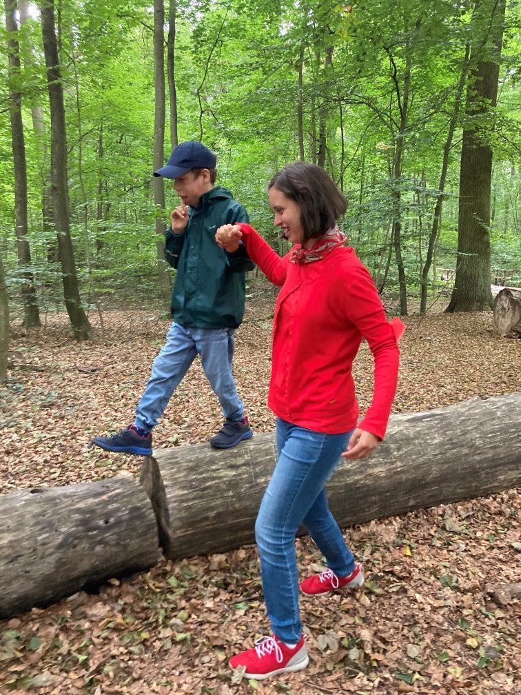 Die O4 in der Waldschule im Bucher Forst – Stephanus-Schule